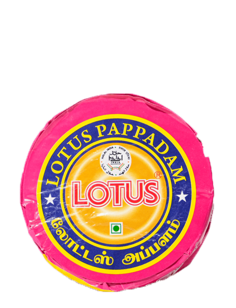 Pappadam - Bulat - Lotus Pappadam